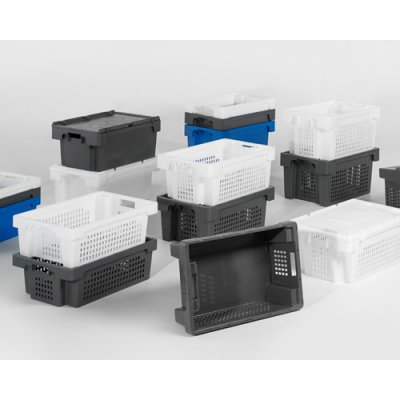 Plastkasse - stabel/vendbar - Rebox® HC-N